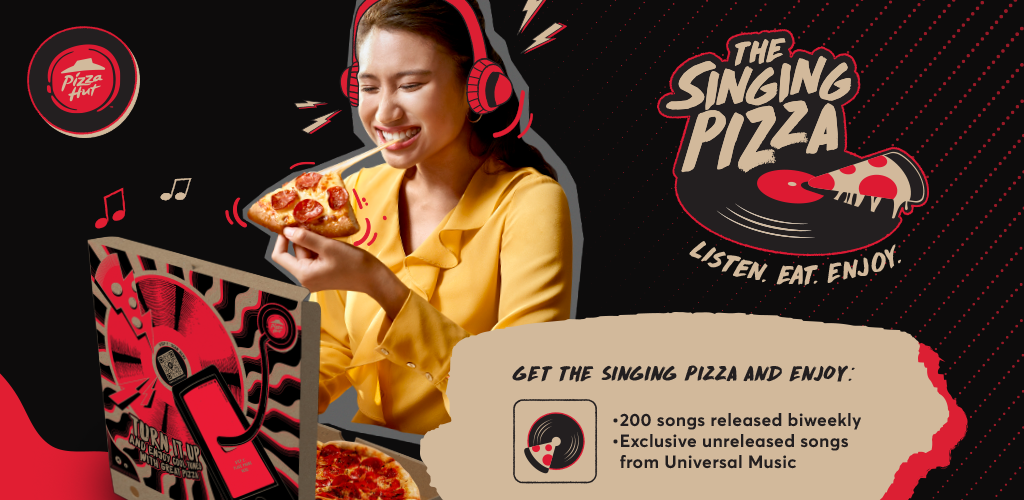 Tuned Global Powers the First Singing Pizza in the World