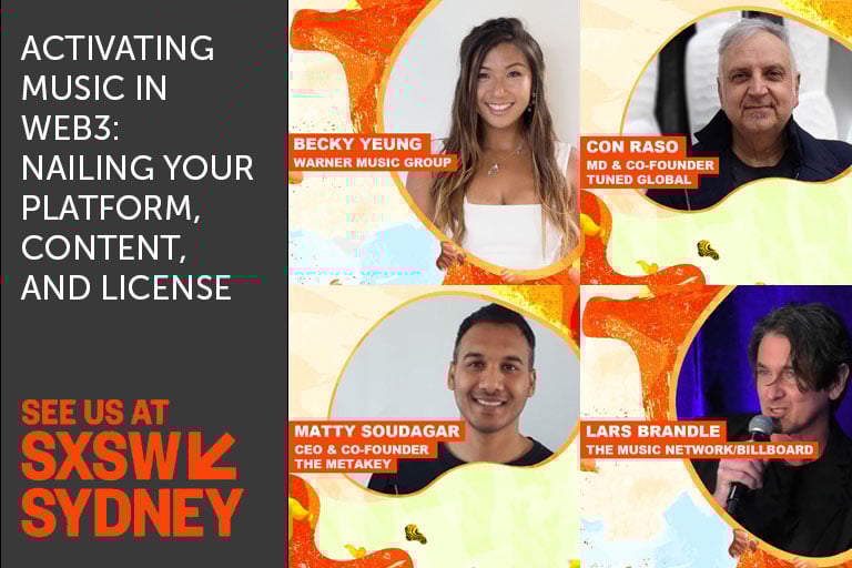 Tuned Global to spearhead Web3 music activation discussion at SXSW Sydney